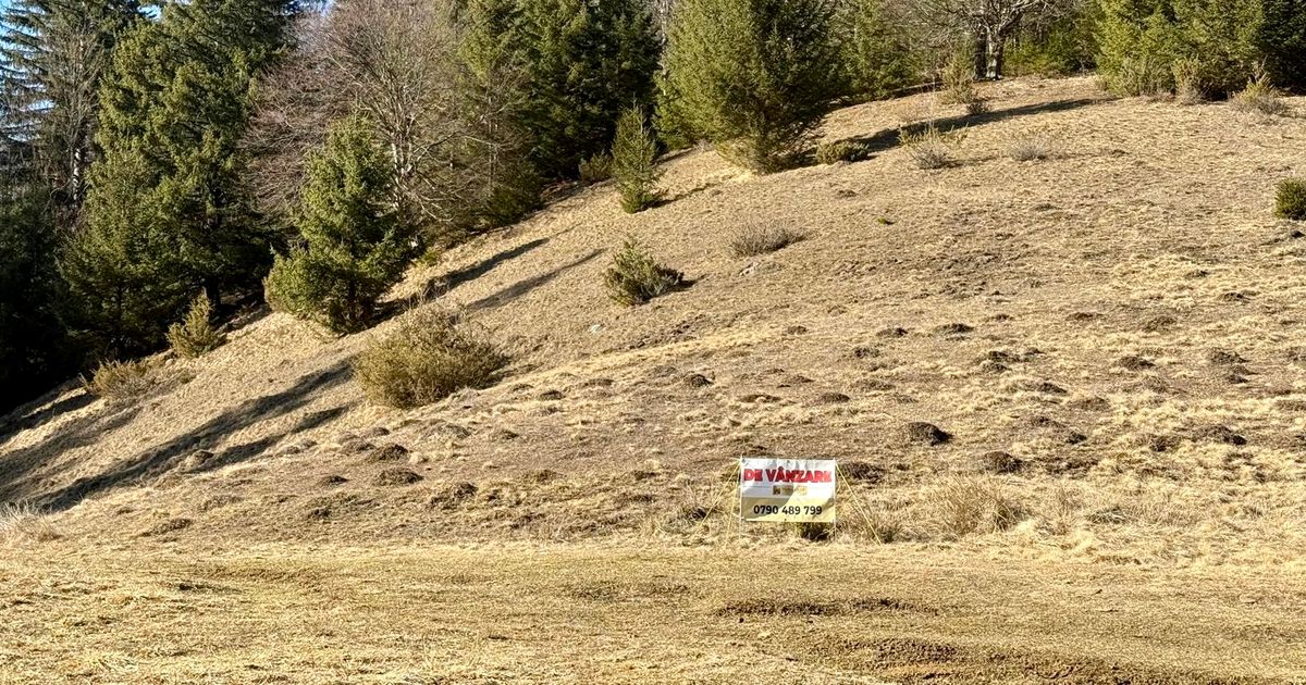 Teren intravilan langa Poiana Brasov, 52 mp front strdal, Utilitati in ...