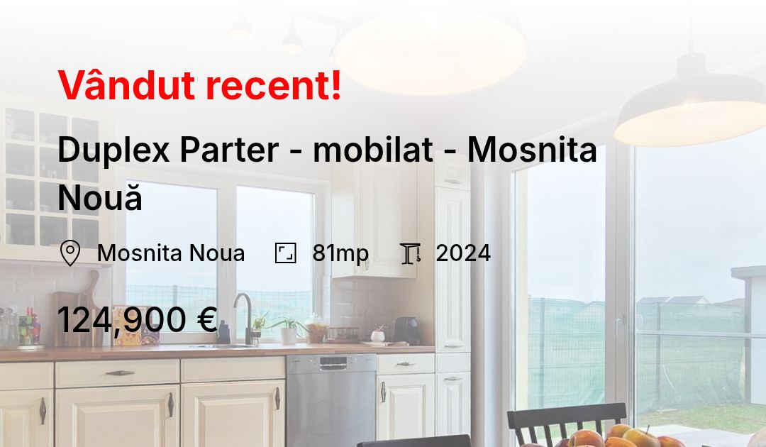 Case de vanzare in Mosnita Noua - Florian Estate