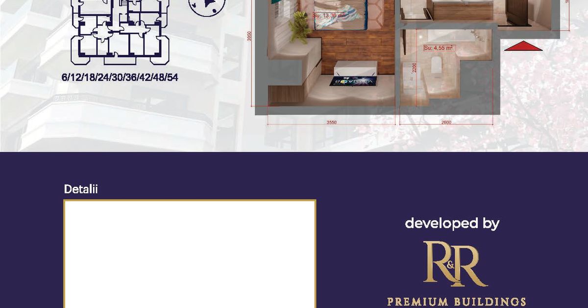 Apartament cu 2 camere de vanzare in Copou, Iasi - Realist Estate Agency